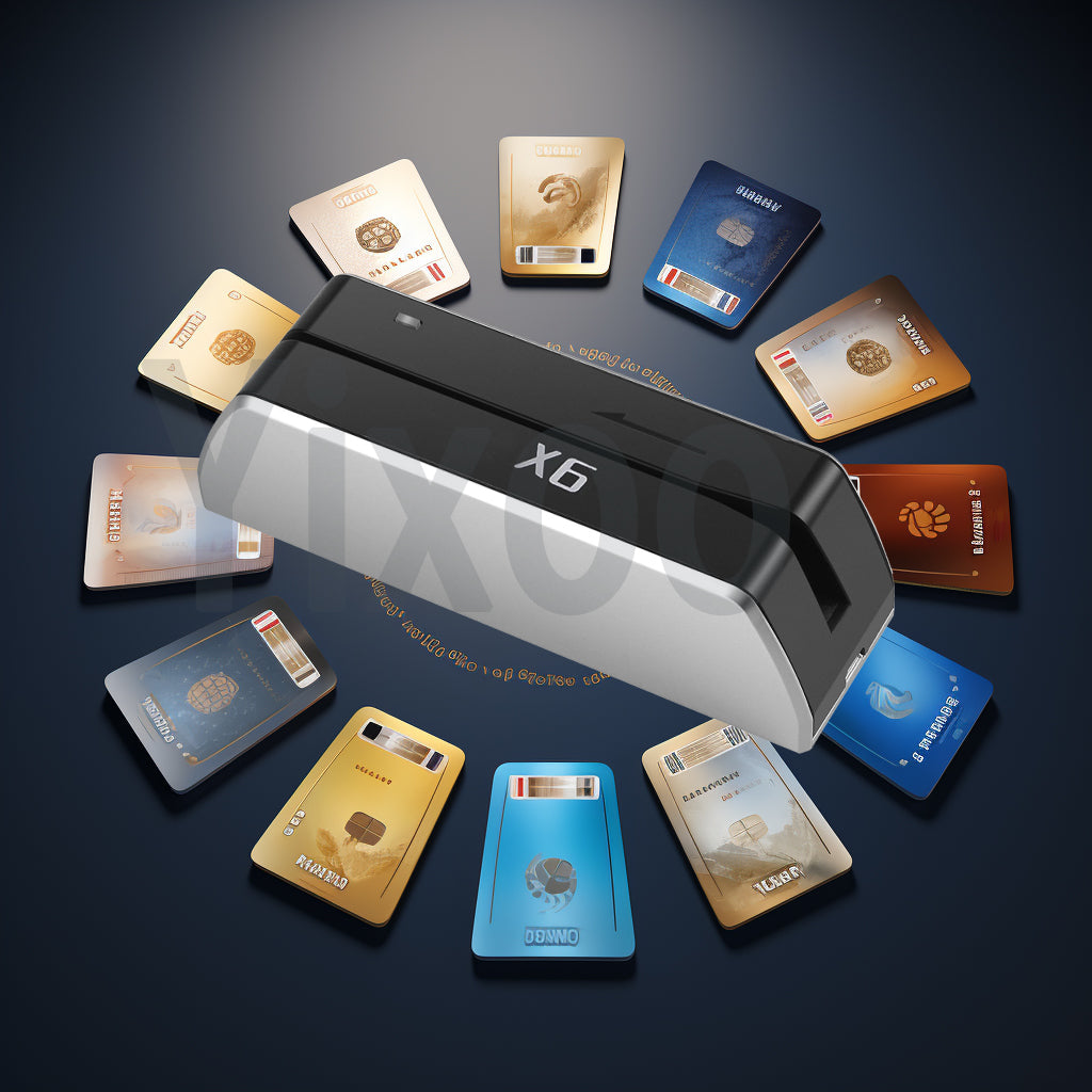 Misiri X6 Smallest USB 3 Tracks Mag VIP Card Reader Writer Encoder ...
