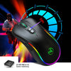 HXSJ J300+V400 Keyboard and Mouse Combo RGB Lighting Programmable Gami ...