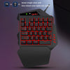 HXSJ V500 One-handed Gaming Keyboard RGB USB Wired Illuminated Keyboar ...